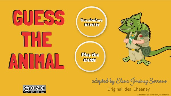 GUESS ANIMAL ELENA | Genially