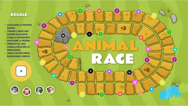 ANIMAL RACE | Genially