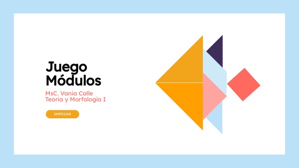 JUEGO MODULOS 1 | Genially