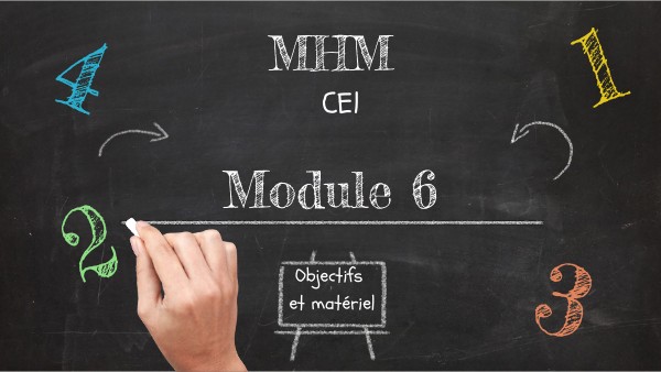 MHM CE1 / CE2 module 6