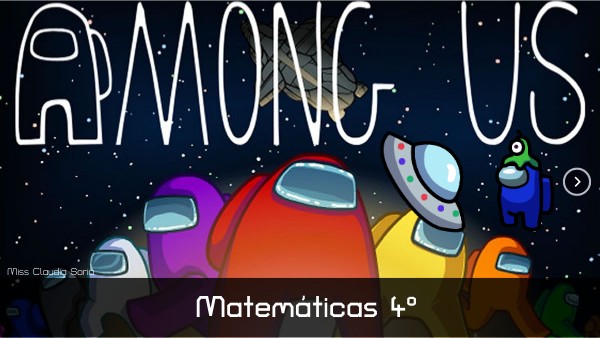 Among Us 2 Matemáticas 4° | Genially