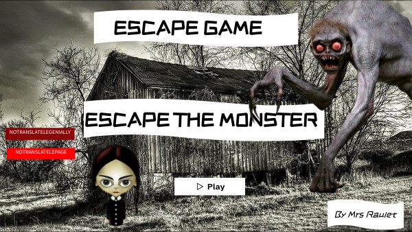 ESCAPE THE MONSTER