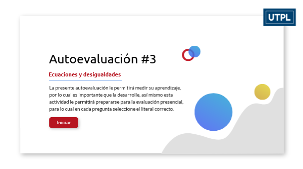 Autoevaluación #3 Fund matemáticos | Genially