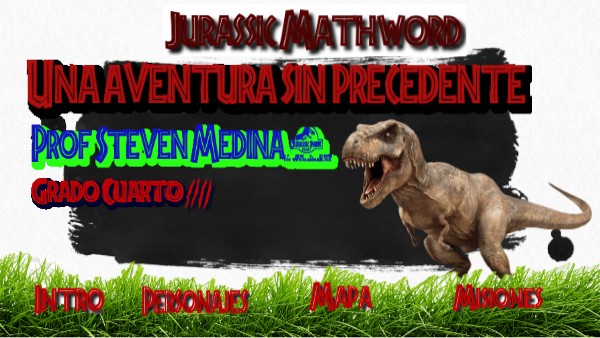 Jurassic Mathword | Genially
