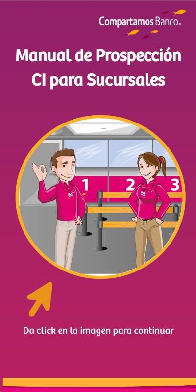 Portada Micrositio Prospección CI para Sucursales | Genially