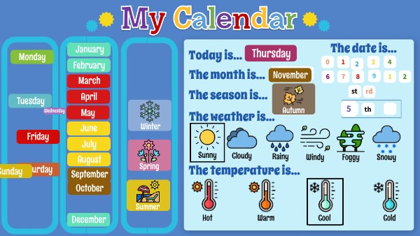 My Calendar | Genially