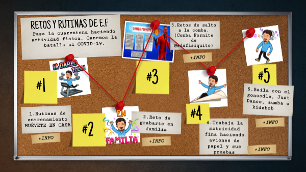 Retos y Rutinas Covid19 | Genially