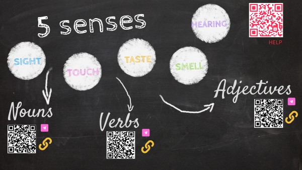 5 senses | Genially