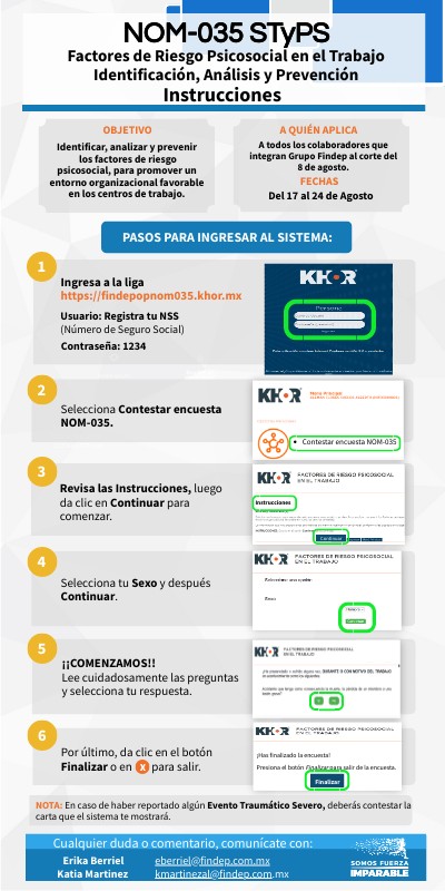 S. INSTRUCCIONES NOM-035 OPERACIONES