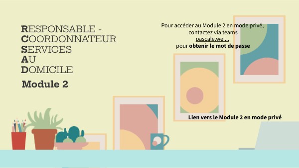 RCSAD Bloc 2 Metis | Genially