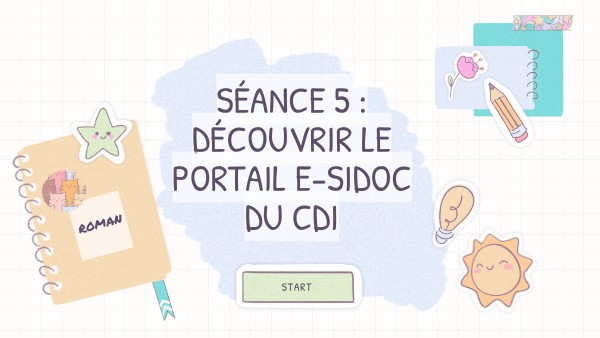 Le portail documentaire E-sidoc