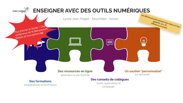 LJP - 22-23 - enseigner avec des outils numériques | Genially