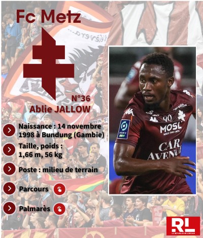 FC METZ - Ablie Jallow