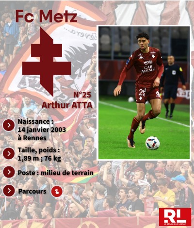 FC METZ - Arthur Atta