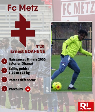 FC METZ - Ernest Boahene | Genially