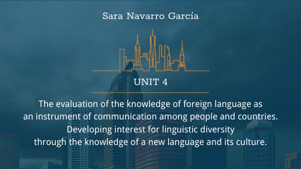 Unit 4 - Presentation