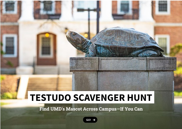 Testudo Scavenger Hunt