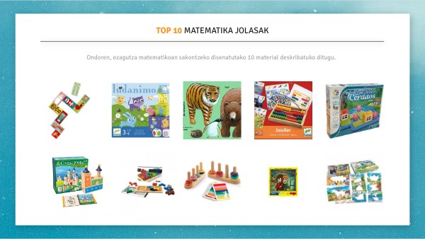 Top 10 Matematika jolasak | Genially