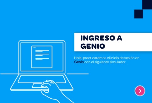 INGRESO A GENIO