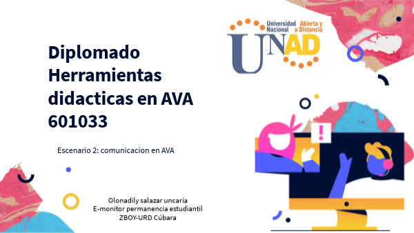 ESCENARIO 2: Comunicacion en AVA | Genially