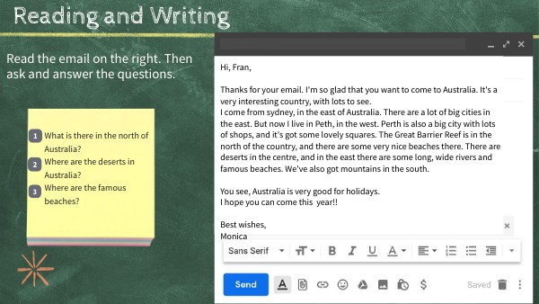 Reading And Writing Genially