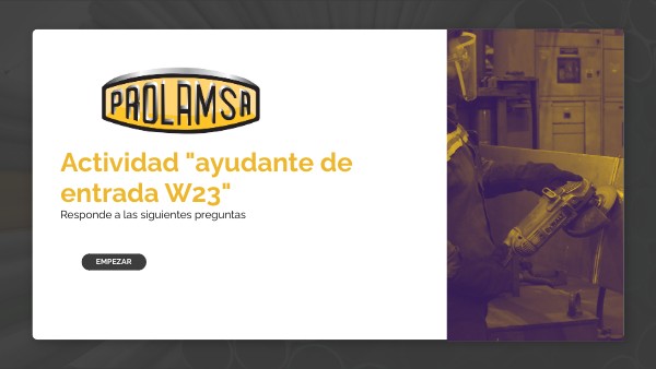 Ayudante entrada W23