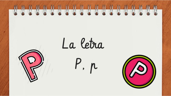 La letra P