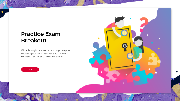 B2 Practice Exam Review Escape Room | Genially