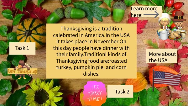 Thanksgiving - V | Genially