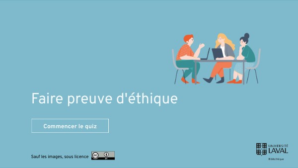 Faire preuve d'éthique | Genially
