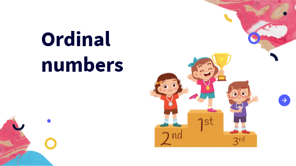 ORDINAL NUMBERS | Genially