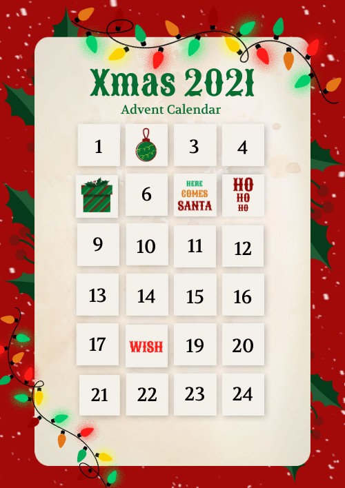 2021 Advent calendar | Genially