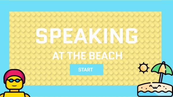 At the beach | Genially