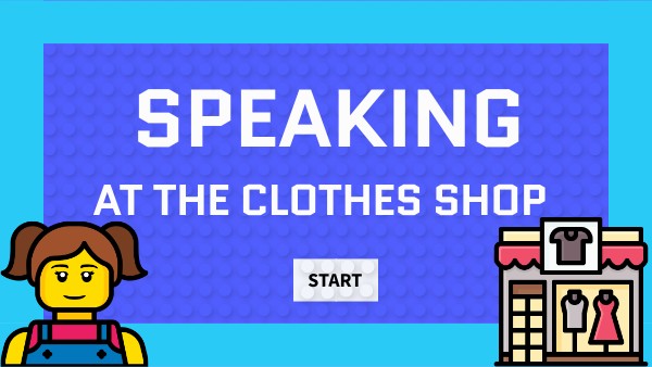 At the clothes shop | Genially