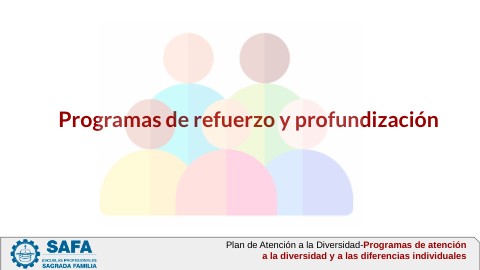 PROGRAMAS DE REFUERZO Y PROFUNDIZACIÓN | Genially