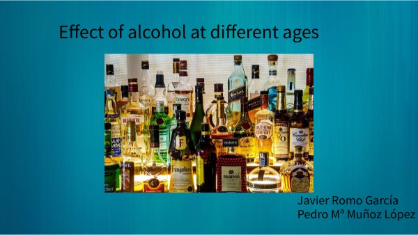 Effects of alcohol at different ages | Genially