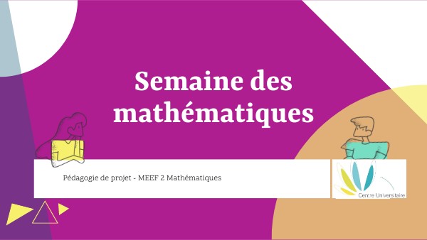 Semaine des mathématiques