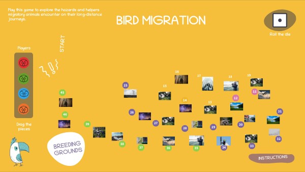 Migration Board Game | Genially