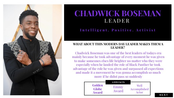 2B Modern Day Leader