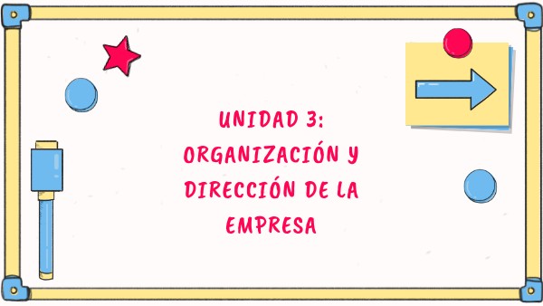 UD3 : ORGANIZACIÓN Y DIRECCIÓN DE LA EMRPESA | Genially