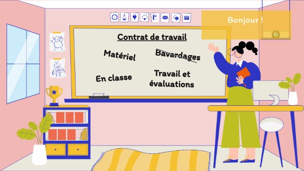 Contrat de travail | Genially