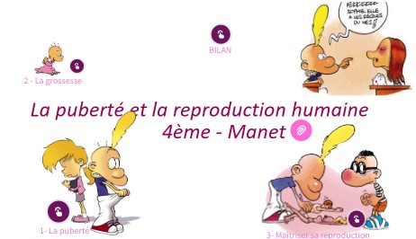 La puberté et la reproduction humaine SVT Manet | Genially
