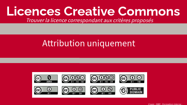 Licence CC - Formation interne (CPe)