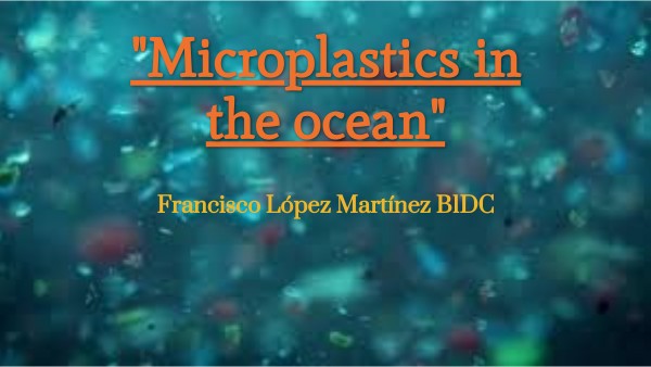 MICROPLASTICS IN THE OCEAN