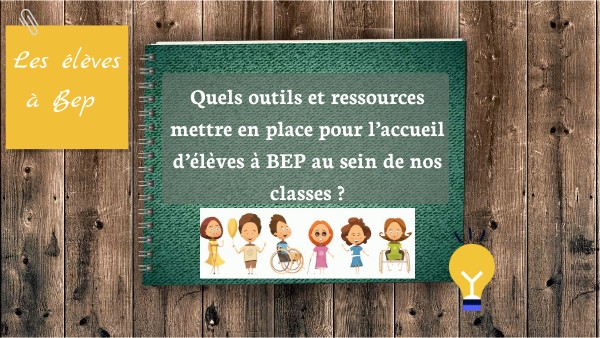 Les élèves à BEP | Genially