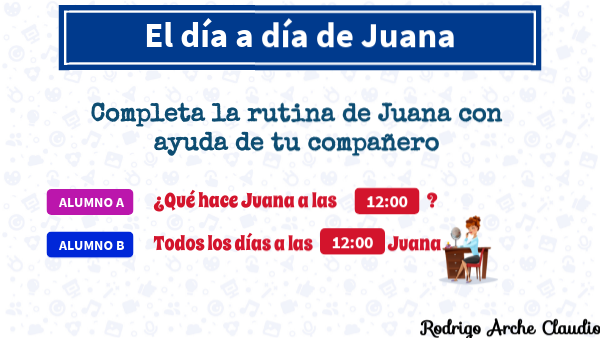 La rutina de Juana | Genially
