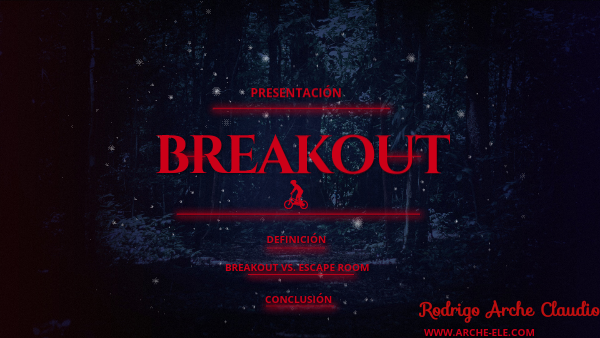 Taller - Breakout - Rodrigo Arche | Genially