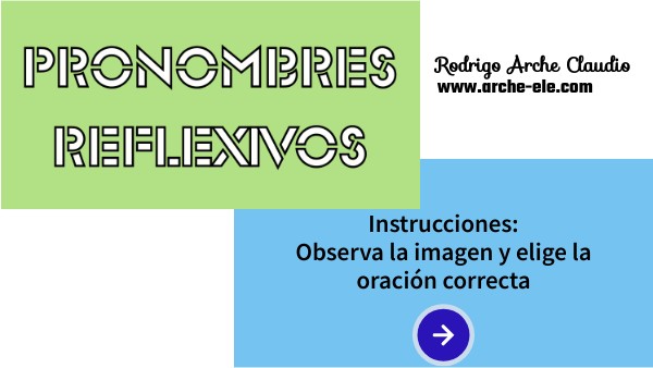 PRONOMBRES REFLEXIVOS | Genially