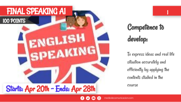 Final Speaking A1.