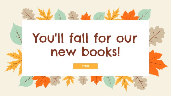 2022 You'll fall for our new books | Genially